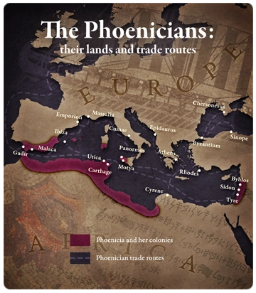Phoenicians Trade Routes