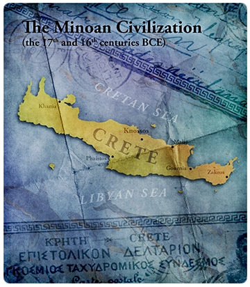 Minoans Civilization Map
