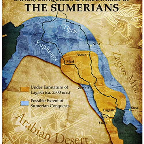 Sumerians Map