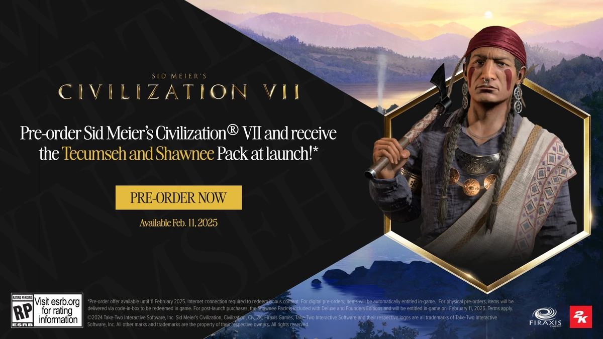 Tecumseh and Shawnee Pack (Civ7) | Civilization Wiki | Fandom