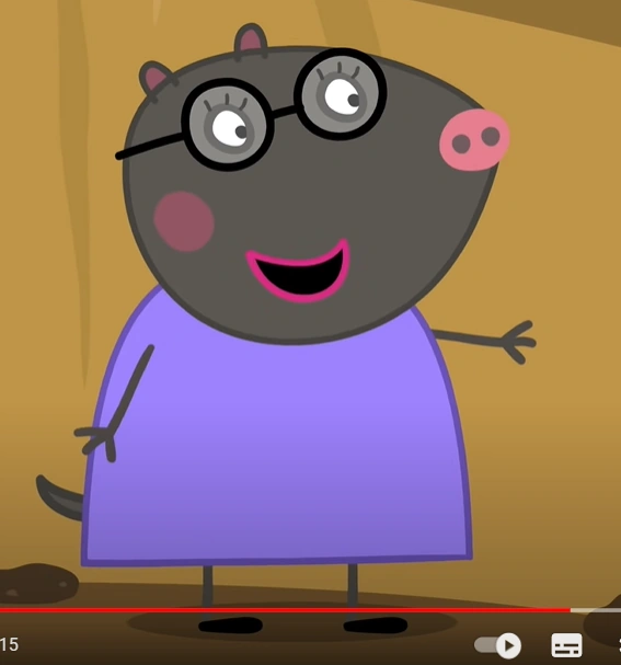 Melody Mole (Peppa Pig character) | Claire Eales' University Of ...