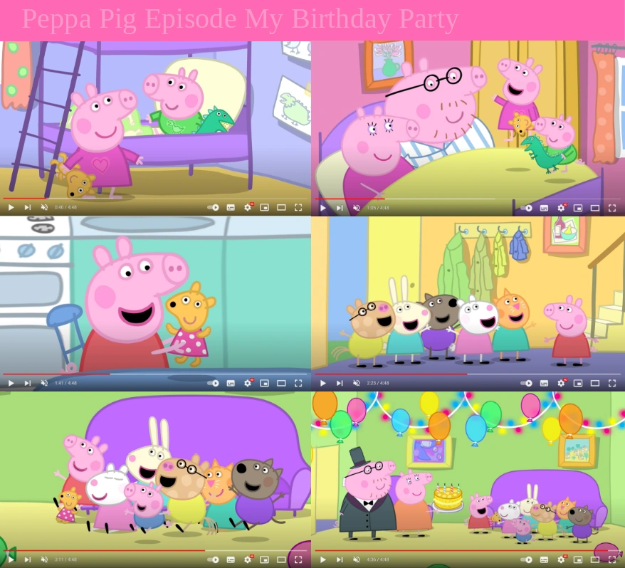 My Birthday Party (Peppa Pig episode) | Claire Eales Wiki | Fandom