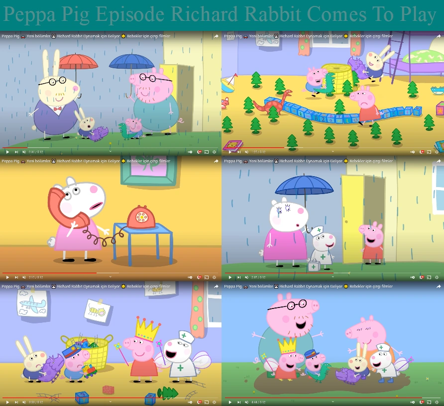 Richard Rabbit Comes To Play (Peppa Pig episode) | Claire Eales Wiki ...