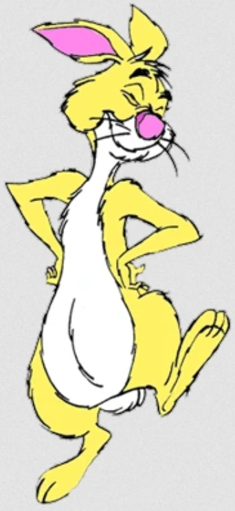 how to draw rabbit from winnie the pooh step by step