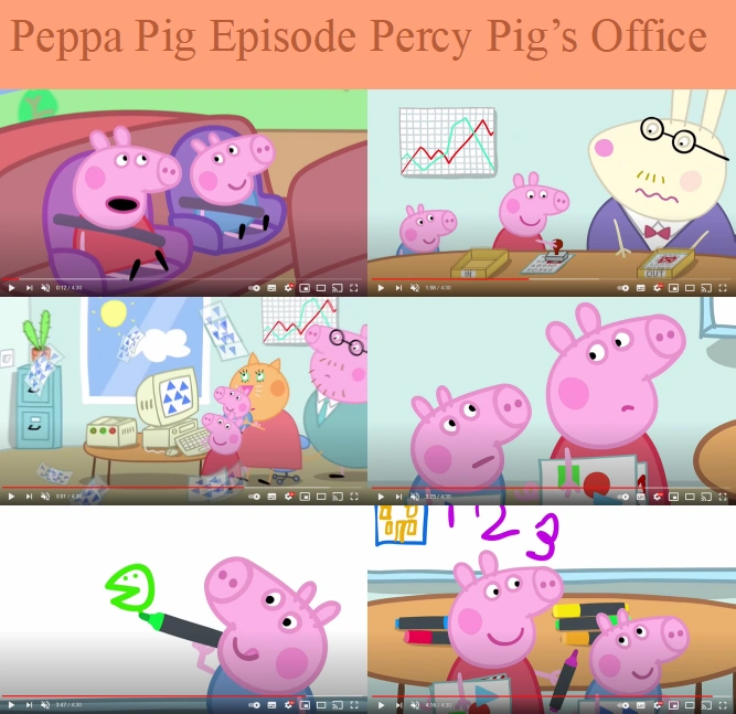 Percy Pig's Office (Peppa Pig episode) | Claire Eales Wiki | Fandom