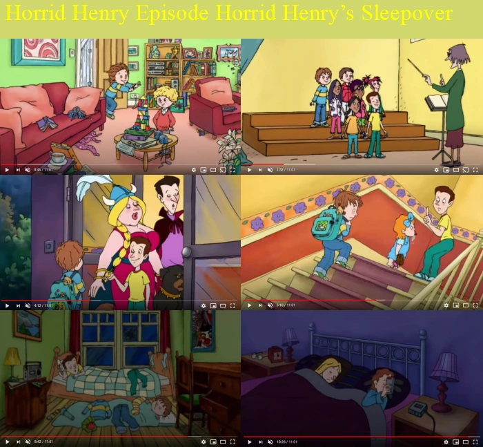 Horrid Henry's Sleepover (episode) | Claire Eales Wiki | Fandom