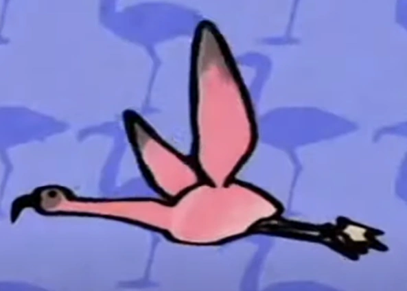 Flying Flamingo (Boo! TV Show) | Claire Eales Wiki | Fandom