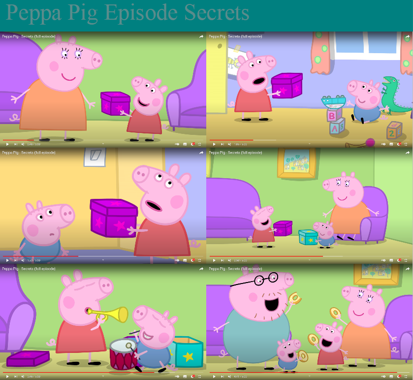 Secrets (Peppa Pig episode) | Claire Eales Wiki | Fandom