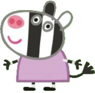 Zaza Zebra (Peppa Pig) | Claire Eales Wiki | Fandom