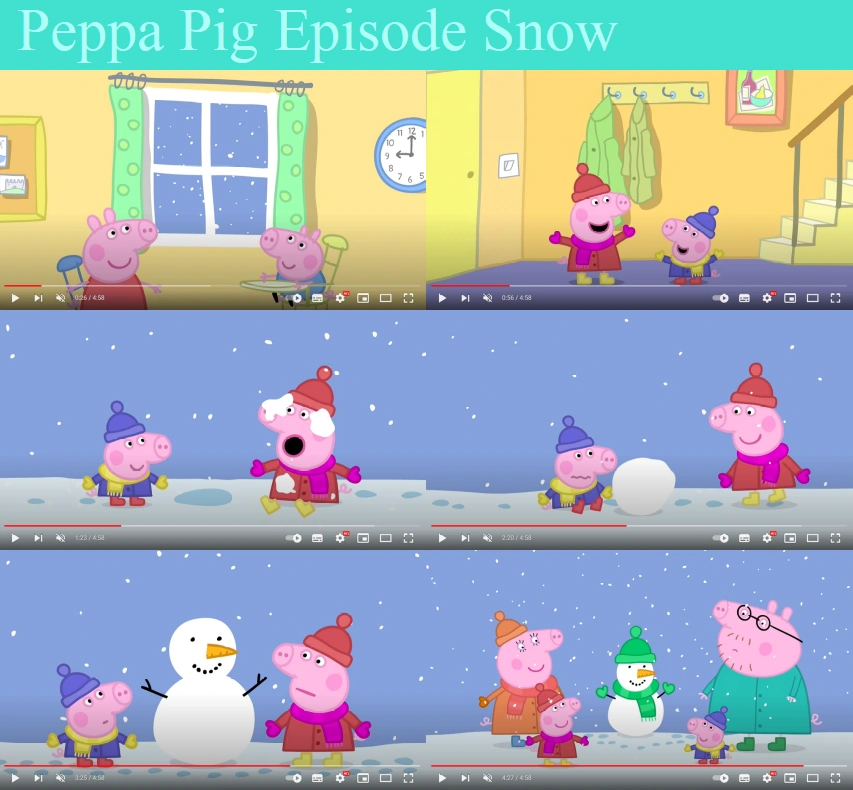 Snow (Peppa Pig episode) | Claire Eales Wiki | Fandom
