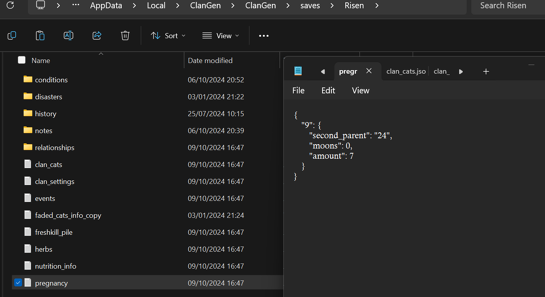 Pregnancy | ClanGen Wiki | Fandom