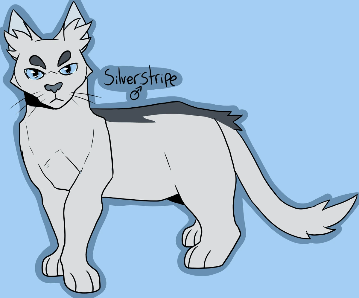 Silverstripe | Clans of The Sick Wiki | Fandom