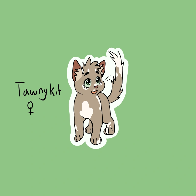 Tawnykit | Clans of The Sick Wiki | Fandom
