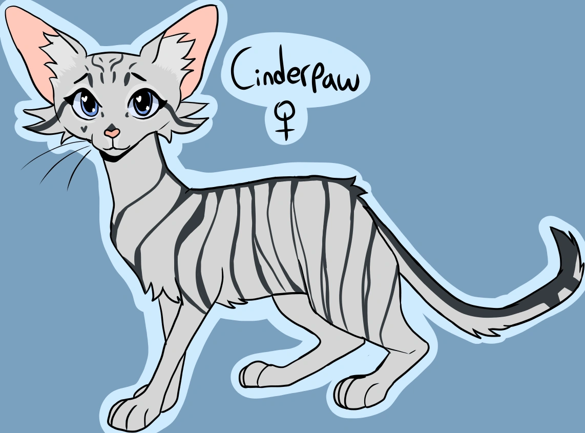 Cinderpaw | Clans of The Sick Wiki | Fandom