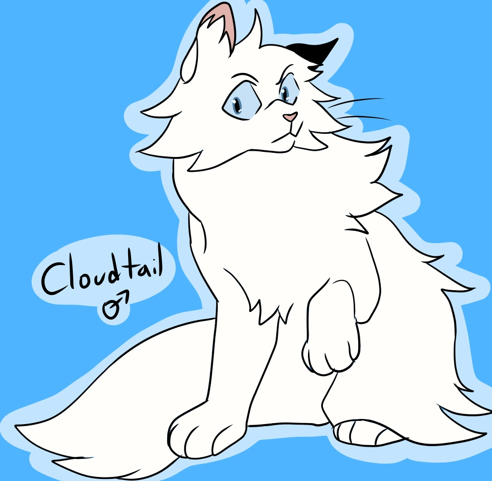 Cloudtail | Clans of The Sick Wiki | Fandom