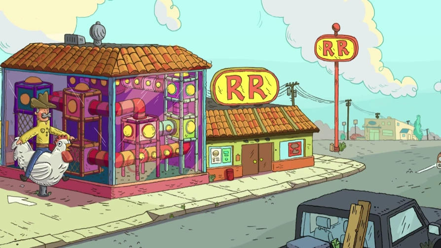 Rough Riders Chicken | Clarence Wiki | Fandom