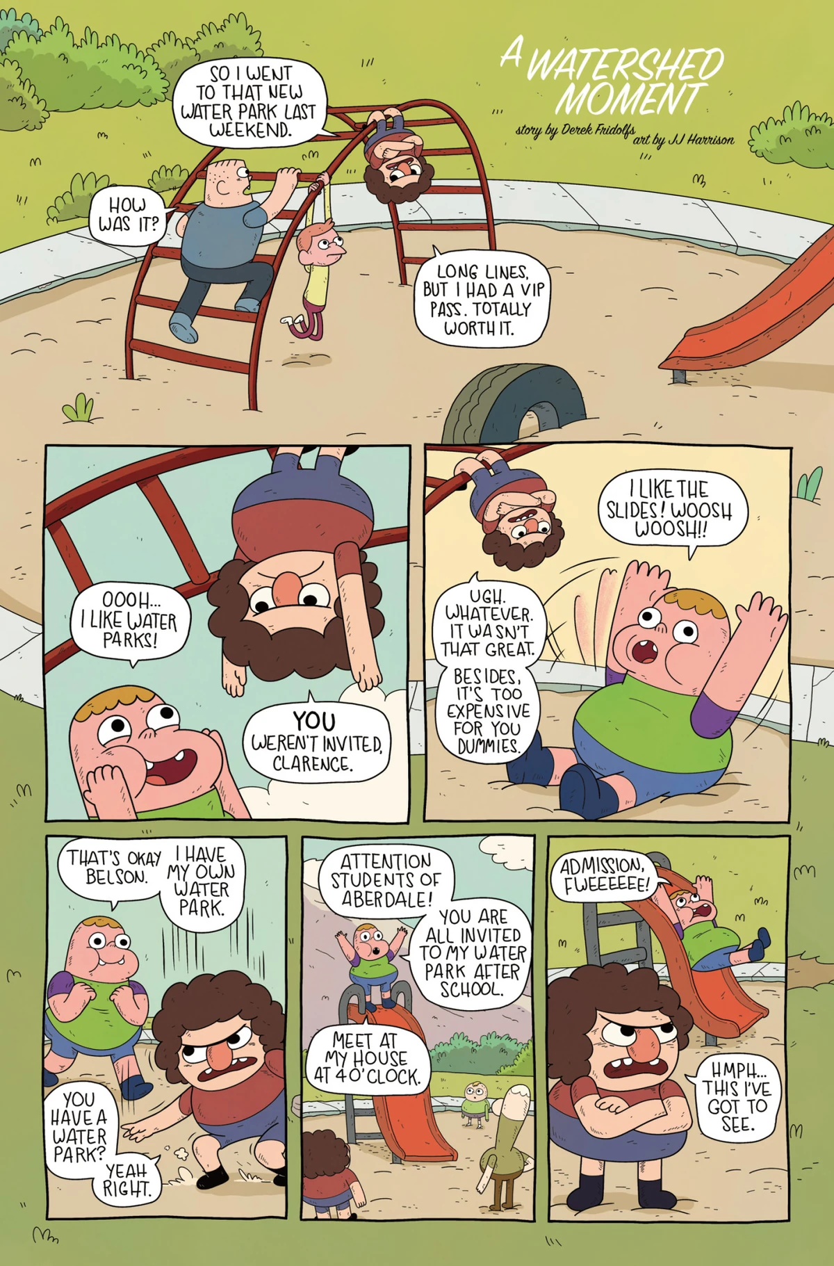 Clarence - Issue 3/Gallery | Clarence Wiki | Fandom