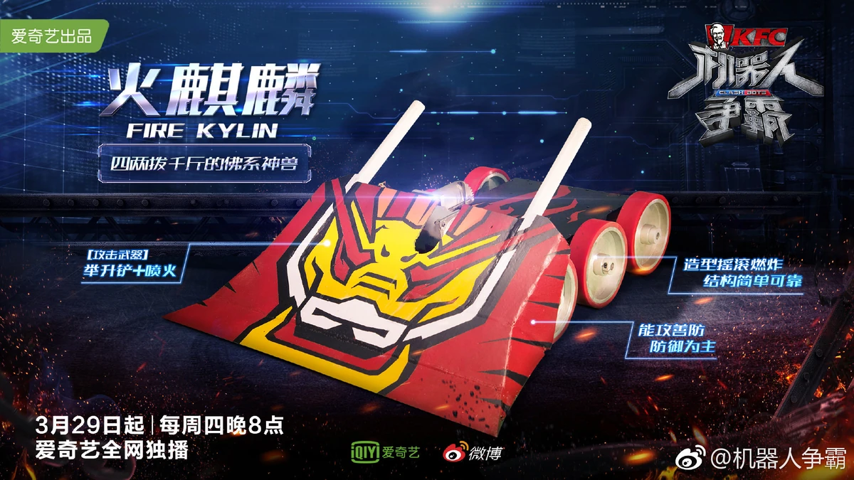 Fire Kylin | Clash Bots Wiki | Fandom