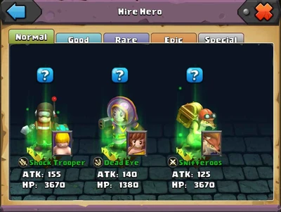 Normal | Clash of Lords II Wiki | Fandom