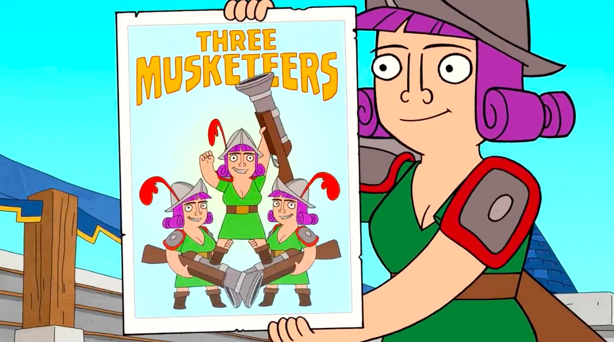 "The Fourth Musketeer" | Clash-A-Rama! Wiki | Fandom