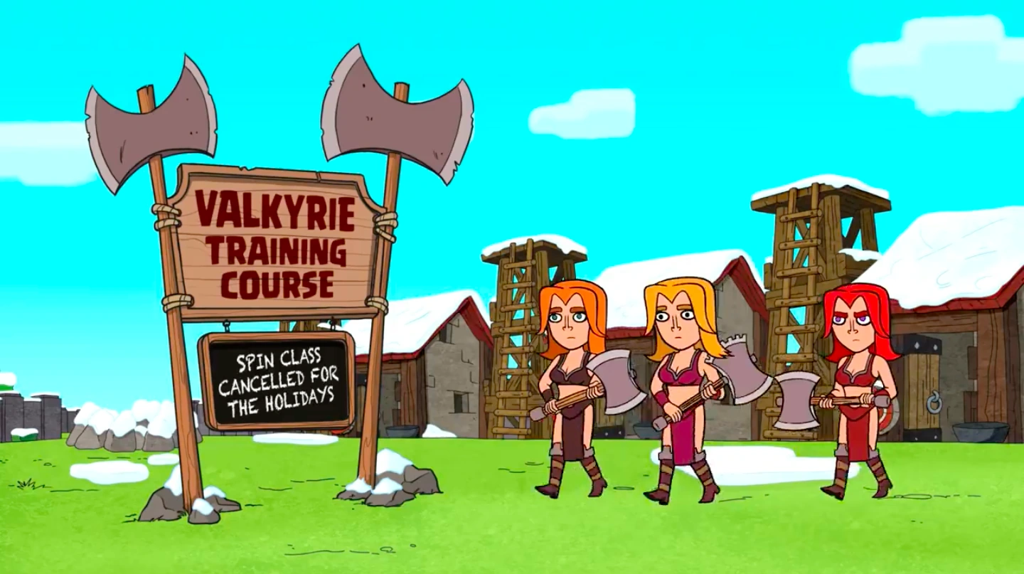 Valkyrie Training Course | Clash-A-Rama! Wiki | Fandom