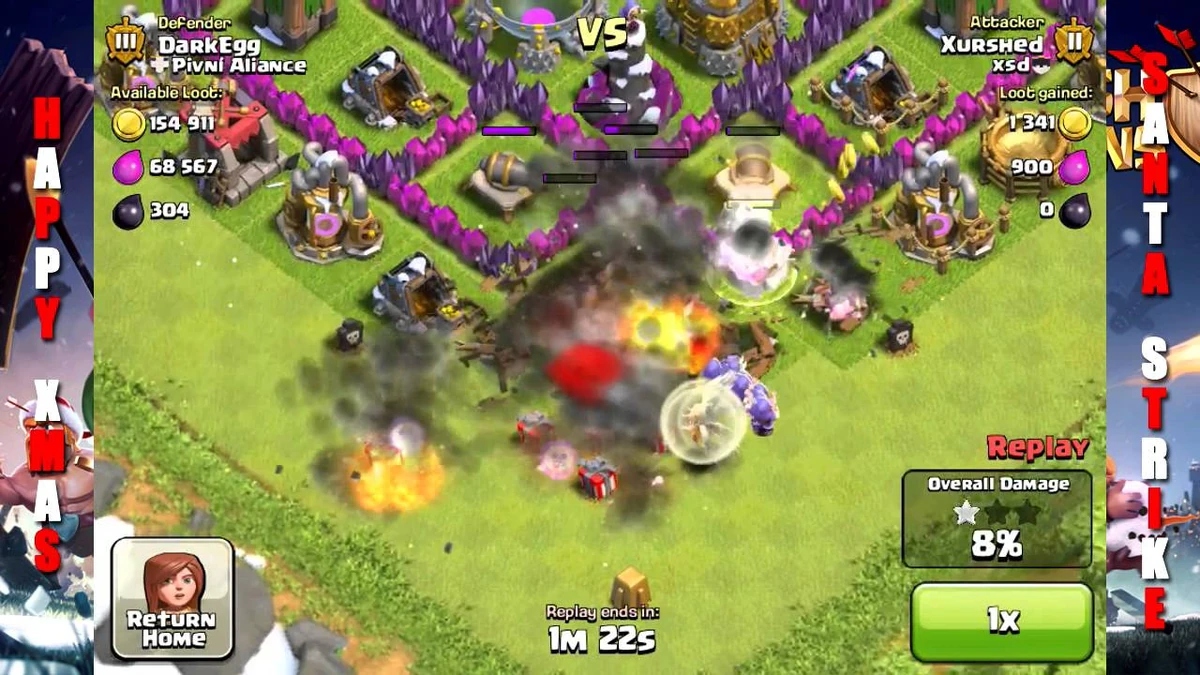 Santa Strike | Clash of Clans Wiki | Fandom
