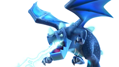 how to draw electro dragon from clash of clans