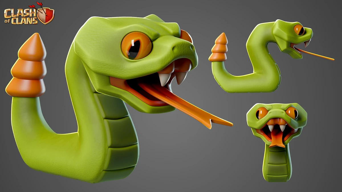 Snake Barrel/Snake | Clash of Clans Wiki | Fandom