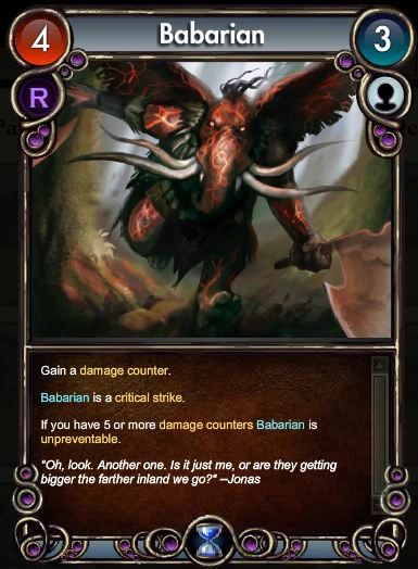 Babarian | Clash of the Dragons Wiki | Fandom