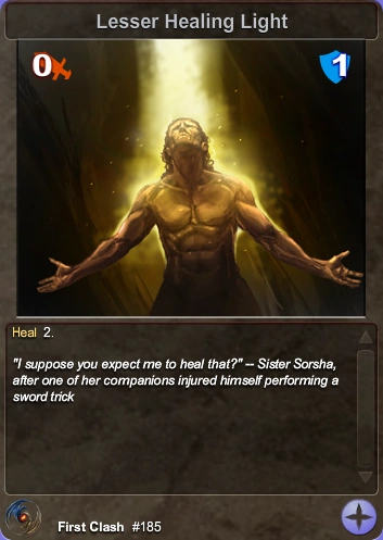 Lesser Healing Light | Clash of the Dragons Wiki | Fandom