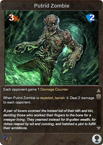 Putrid Zombie | Clash of the Dragons Wiki | Fandom
