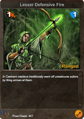 Lesser Defensive Fire | Clash of the Dragons Wiki | Fandom