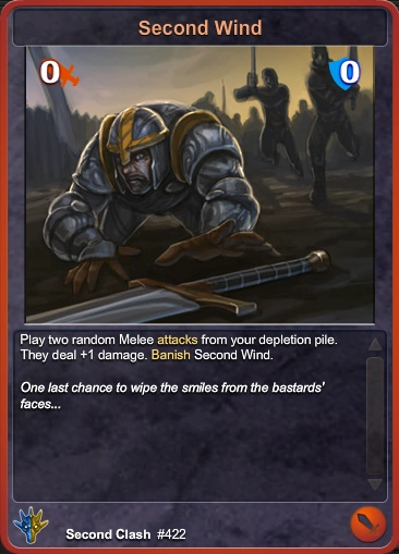 Second Wind | Clash of the Dragons Wiki | Fandom