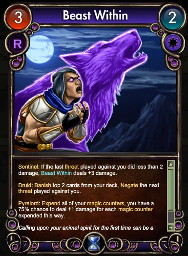 Beast Within (Tides and Time) | Clash of the Dragons Wiki | Fandom