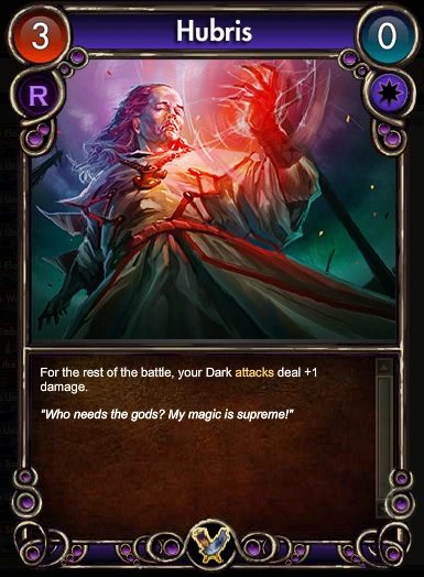 Hubris (Against the King) | Clash of the Dragons Wiki | Fandom