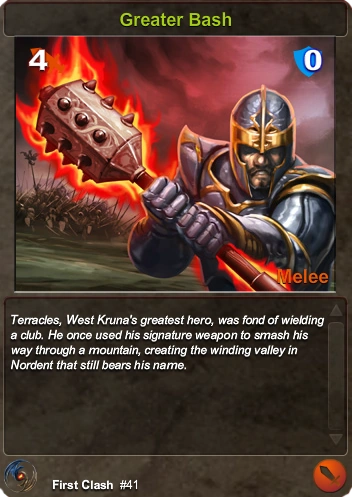 Greater Bash | Clash of the Dragons Wiki | Fandom