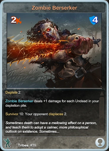 Zombie Berserker (E) | Clash of the Dragons Wiki | Fandom