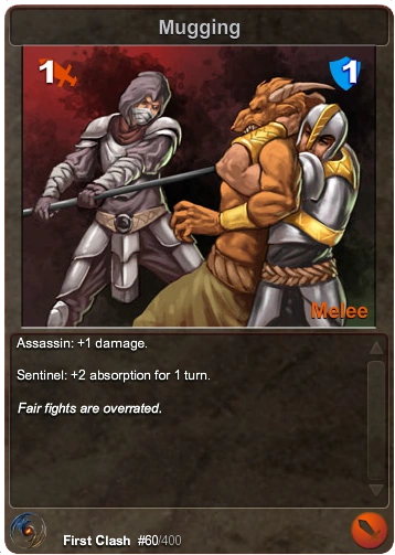 Mugging | Clash of the Dragons Wiki | Fandom