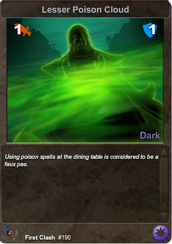 Lesser Poison Cloud | Clash of the Dragons Wiki | Fandom