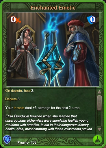 Enchanted Emetic | Clash of the Dragons Wiki | Fandom