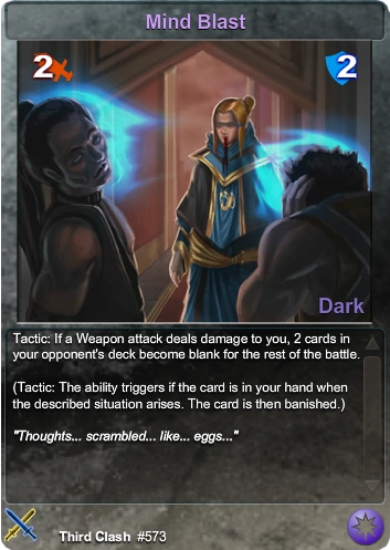 Mind Blast | Clash of the Dragons Wiki | Fandom