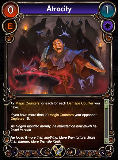 Atrocity | Clash of the Dragons Wiki | Fandom