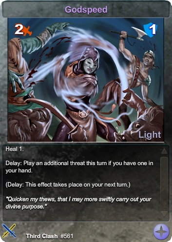 Godspeed | Clash of the Dragons Wiki | Fandom