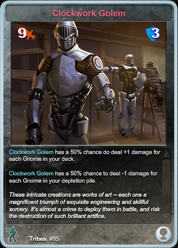 Clockwork Golem | Clash of the Dragons Wiki | Fandom