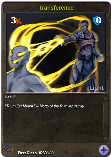 Transference | Clash of the Dragons Wiki | Fandom