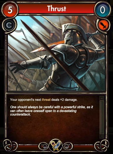 Thrust | Clash of the Dragons Wiki | Fandom