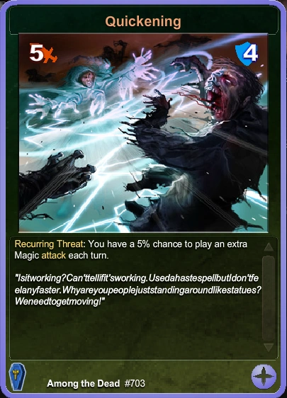 Quickening | Clash of the Dragons Wiki | Fandom