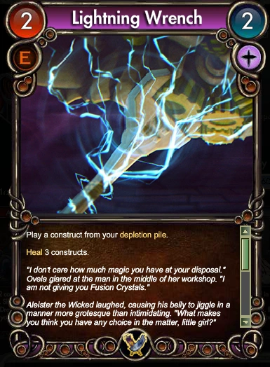 Lightning Wrench | Clash of the Dragons Wiki | Fandom