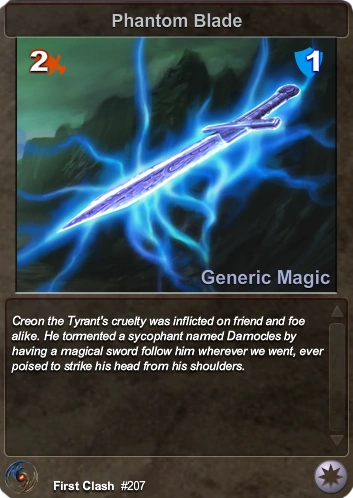 Phantom Blade | Clash of the Dragons Wiki | Fandom