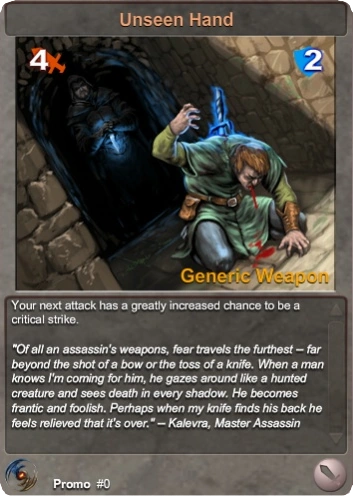 Unseen Hand | Clash of the Dragons Wiki | Fandom